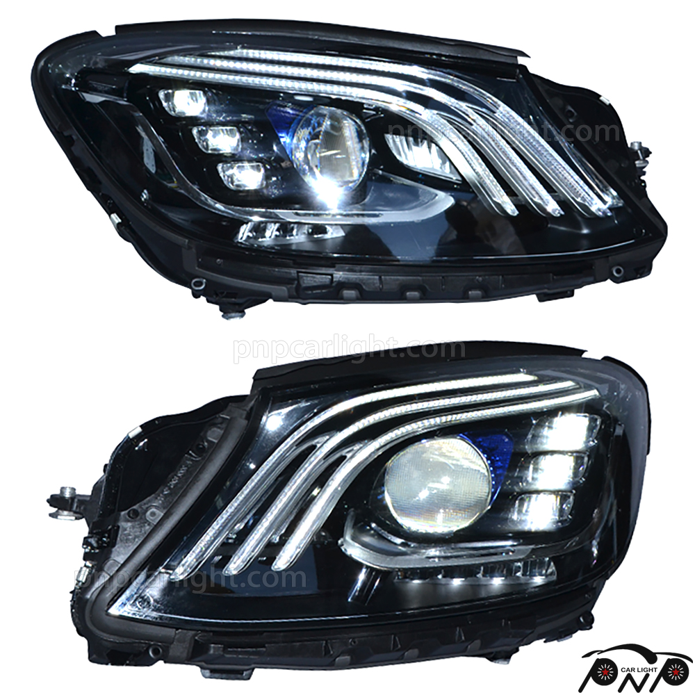 Upgrade multibeam LED headlight for Mercedes-Benz S-class W222 V222 ...