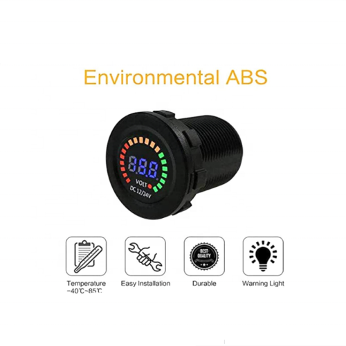 방수 배터리 미터 Dc 볼트 미터 Led 디지털 디스플레이 의 고품질 방수 배터리 미터 Dc 볼트 미터 Led 디지털 디스플레이