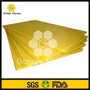 Beeswax Foundation Sheet, High Quality Beeswax Foundation Sheet on ...