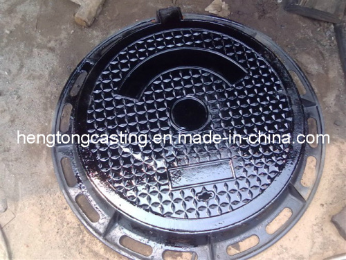 Manhole Cover/bituminous Painted Manhole Cover/casting/sand Casting ...