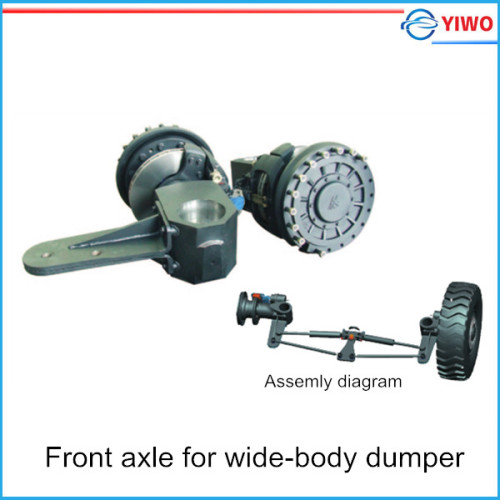 Front Axles For Off-highway Use 80 Ton Mining Truck, High Quality Front ...