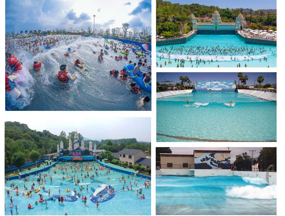 Starsky Wave Making Pool & Lazy River Equipment For Amusement Parks ...