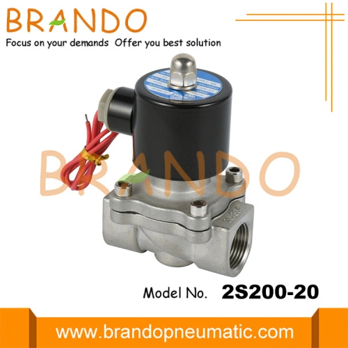 2S200-20 3/4'' Fluid Control Electric Solenoid Valve 220V China ...