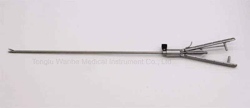 Laparoscopic Needle Holder V Type Handle Ratchet, High Quality ...