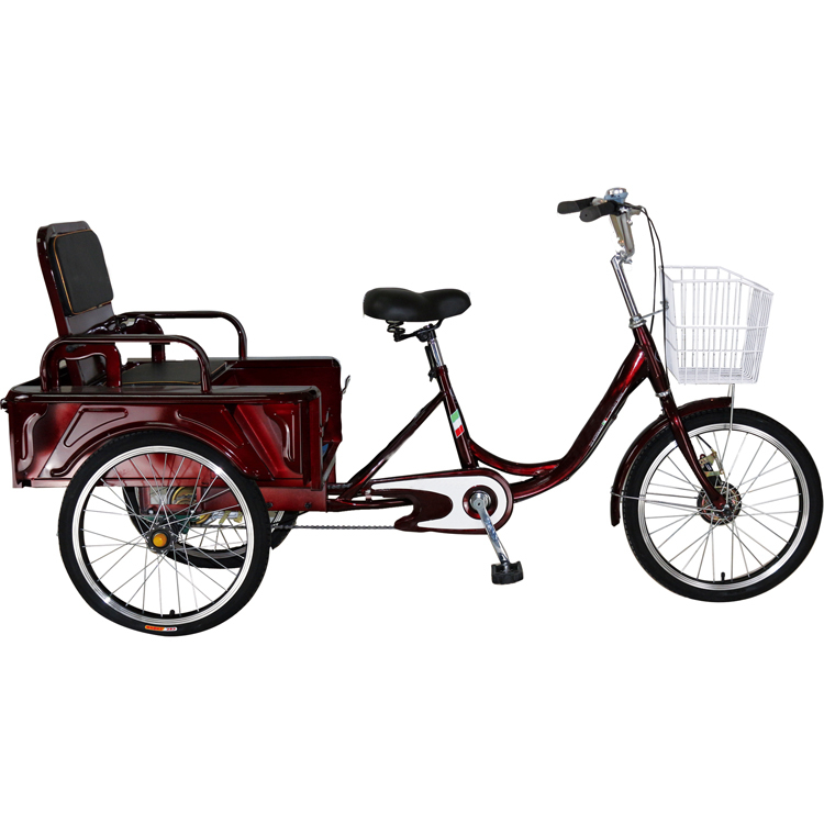 Adult 3 Wheel Rickshaw Bicycle With Passenger Seat, High Quality Adult ...