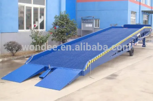 Mobile Container Adjustable Truck Loading Ramp, High Quality Mobile Container Adjustable Truck ...