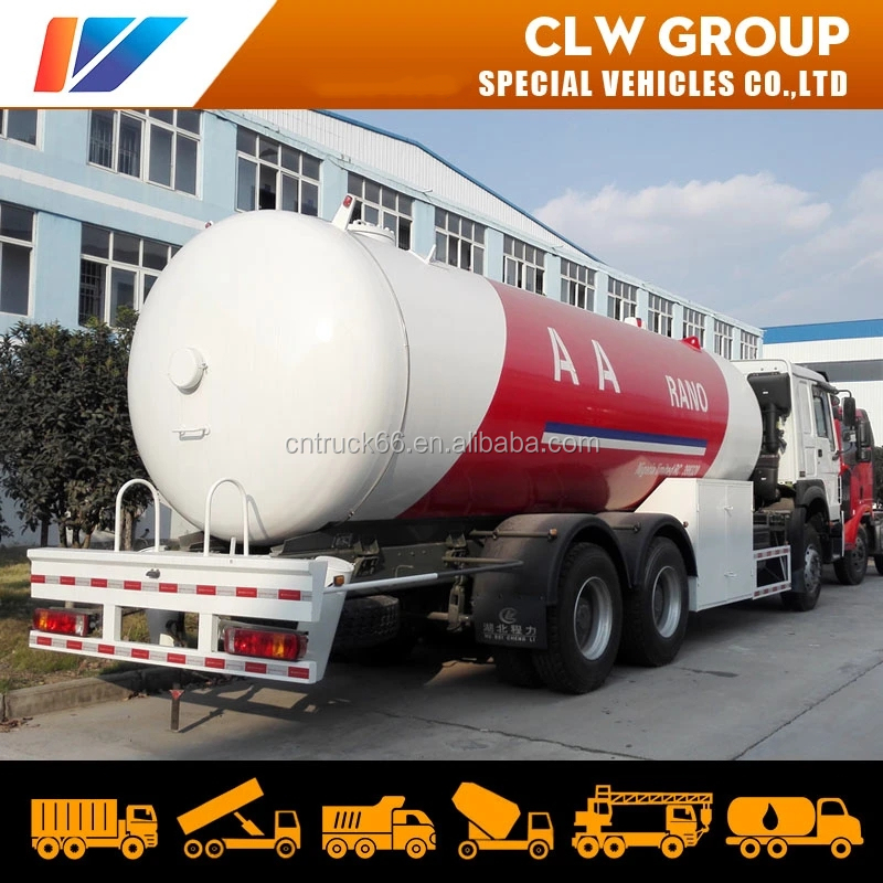 Autogas Dispensing 20000l Sinotruk Bulk Delivery Lpg Gas Mobile ...