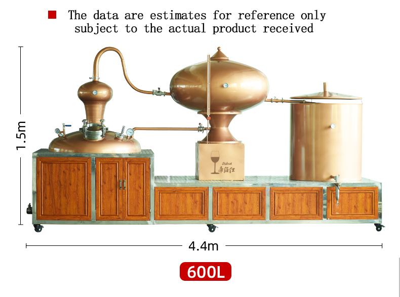Industrial Alcohol Distillation Machine For Brady Alcohol Production ...