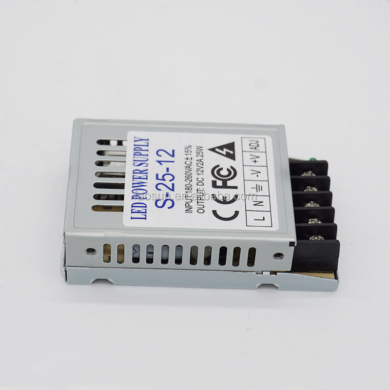 25w 12v 2a Led Driver - Ultra Slim Constant Voltage Power Supply For ...