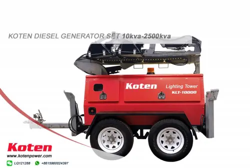 Koten Mobile Light Tower Klt-10000 For Sale, High Quality Koten Mobile ...