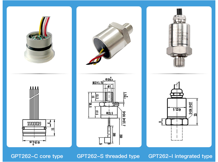 Gpt262 I2c Output Pressure Sensor, High Quality Gpt262 I2c Output ...
