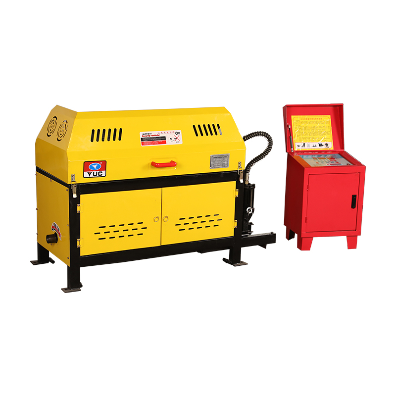 Small Size Cnc Wire Straightening Machine Deformed Bar 4-10mm Rebar ...