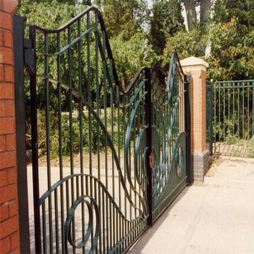 Swin Open Style Swing Gates Luxury Wrought Iron Gate, High Quality Swin ...