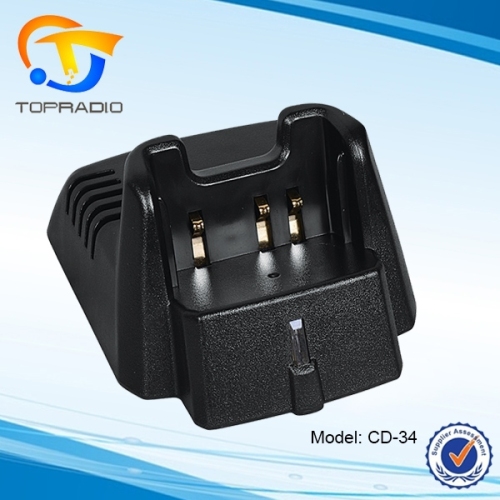 Topradio Cd-34 Ham 2 Way Radio Charger For Vertex/yaesu Vx-350/vx-351 ...