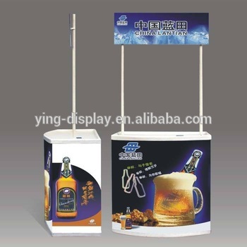 Guangzhou Exhibition Display Table Promotion Counter Booth, High ...