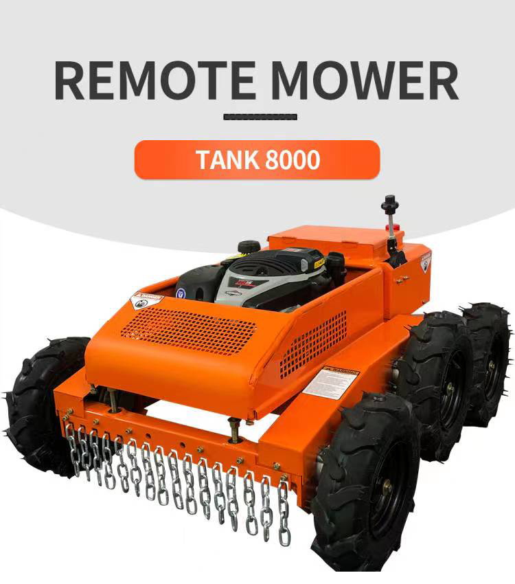 Wheeled All Terrain Slope Mowing Machine, High Quality Wheeled All ...