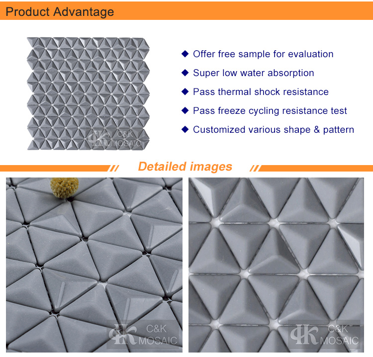 Art3d Triangle Glass Mosaic Tile, High Quality Art3d Triangle Glass ...
