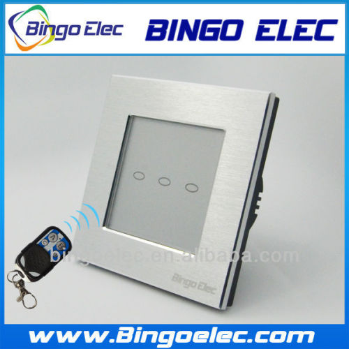 3 Gang Metal Remote Controlled Electrical Switches, High Quality 3 Gang ...