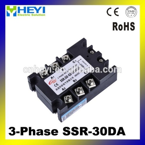 Three Phase Solid State Relay 30a Ssr 3-phase Solid State Relay, High ...