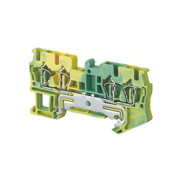 Din Rail Spring Terminal Block St2.5-quattro-pe, High Quality Din Rail ...