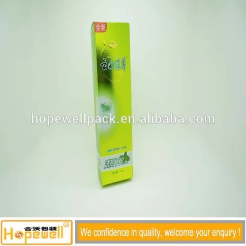 Eco-friendly Recyclable Packaging Box For Toothpaste, Packaging Cartoon ...