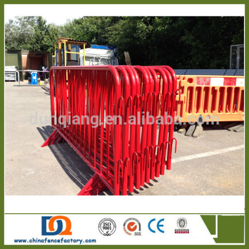 Welded Steel Fence Portable Metal Fence Crowd Control Barriers, High ...