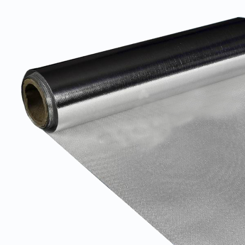 Aluminum Coated Glass Fabric Aluminized Fabric Used For Fire Resistant ...