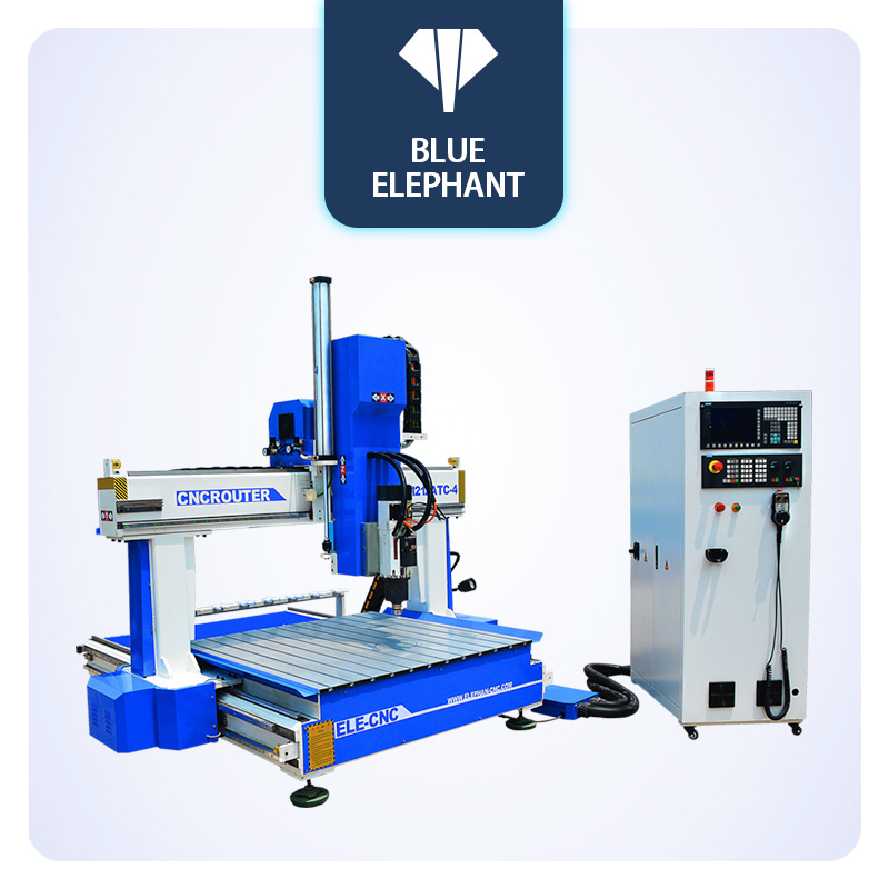 Siemens 828d Controlled 4-axis Atc Cnc Router (1212 6090), High Quality ...