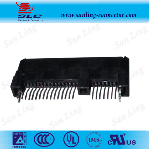 7+15pin Female Header Serial Ata / Esata / Sata Connector Straight Dip ...