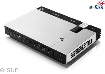 Eyeclops Mini Projector, Home Theatre,with Intel D2550 Dual Core, High ...