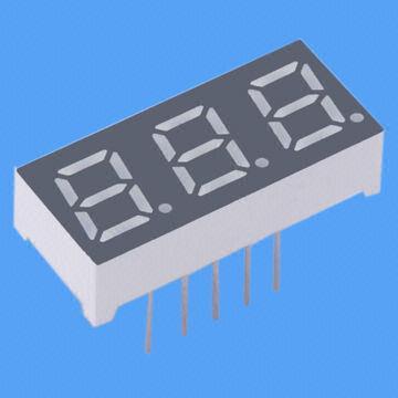 0.28-inch 7 Segment Triple Digit Display, Low Power Consumption, High ...