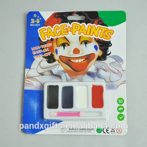 4 Color Clown Face Paints, High Quality 4 Color Clown Face Paints on ...