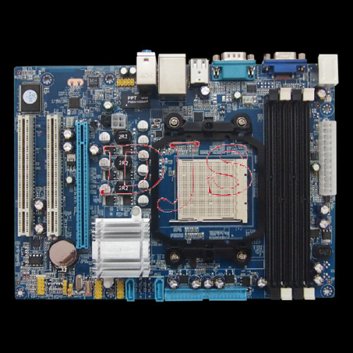 Nvidia Chipset Desktop Computer Mainboard C68 Socket 940 Support Ddr2 & Ddr3 Ram, High Quality ...