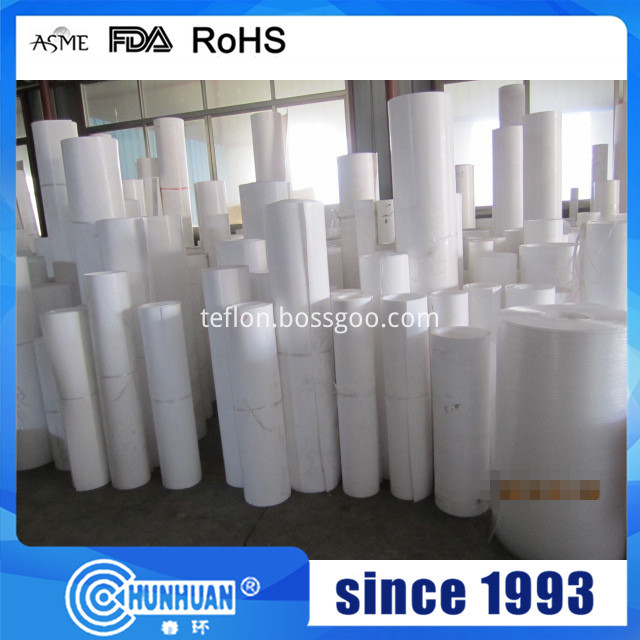 Chunhuan Engineering Teflon Ptfe Skived แผ่น / แผ่นฟิล์ม คุณภาพสูง ...