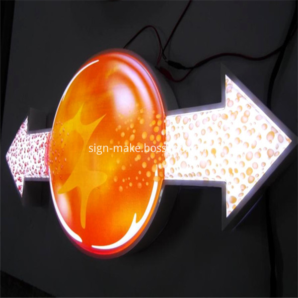 Custom Led Illuminated Plexiglass Sign, High Quality Custom Led ...