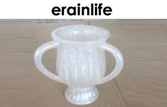 White Religious Hand Washing Cup Polyresin Two Big Handles, High ...
