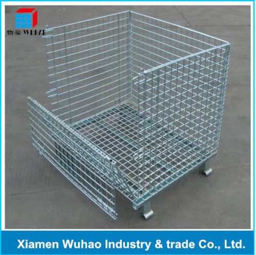 Metal Pallet Cage Steel Cage Pallet, High Quality Metal Pallet Cage ...