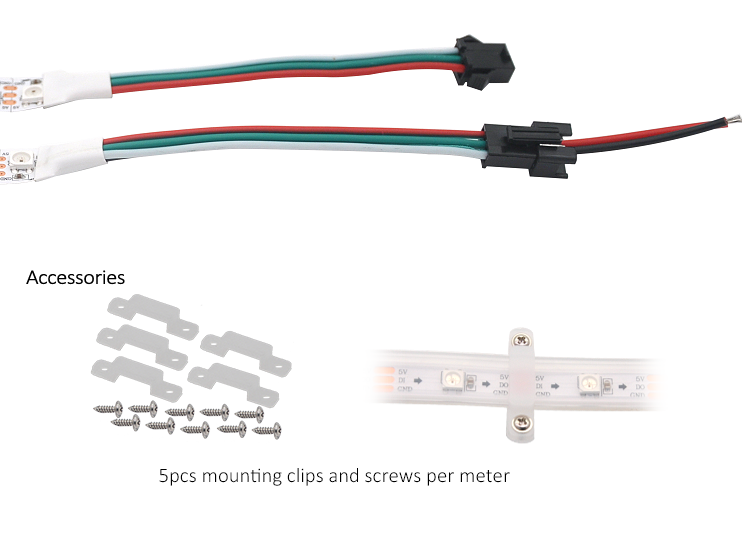 Ws2811 Led Strip Ws2812 Ws2812b Rgb Pixel Lights, High Quality Ws2811 ...