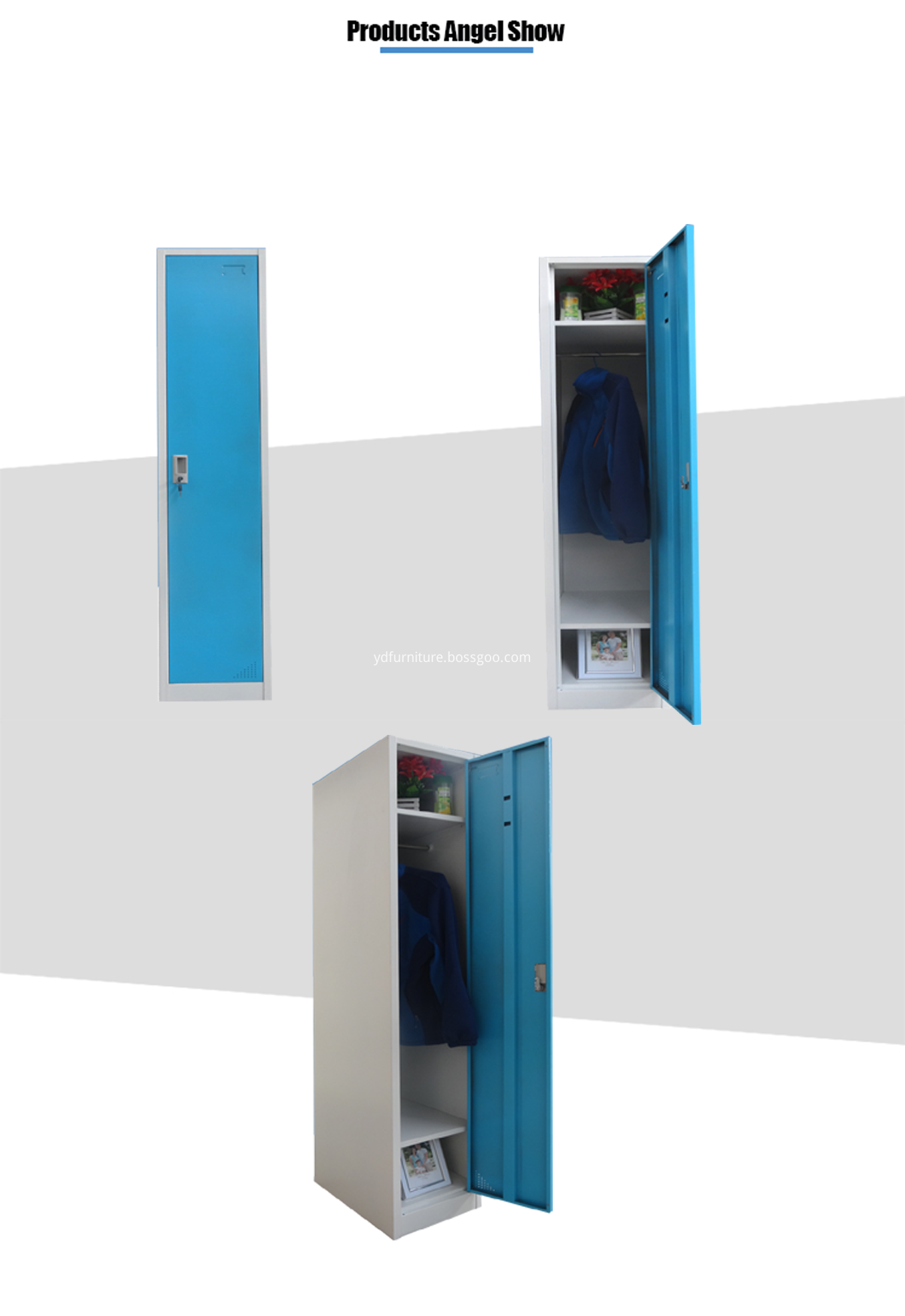 Steel Single Tier Clothes Cupboard Locker, High Quality Steel Single ...
