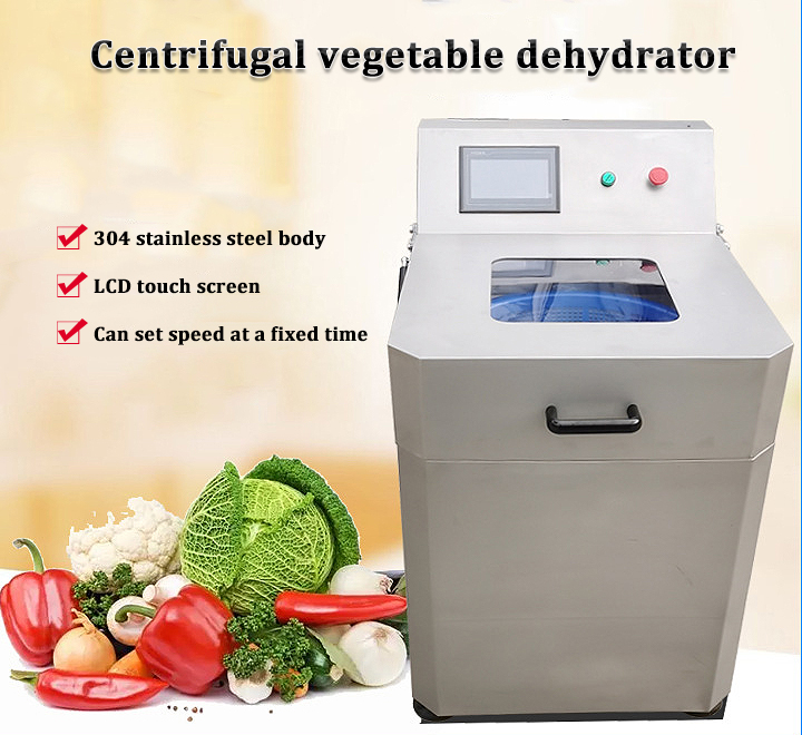 Green Vegetables Dewatering: Centrifugal Dehydration Dryer And Screw ...
