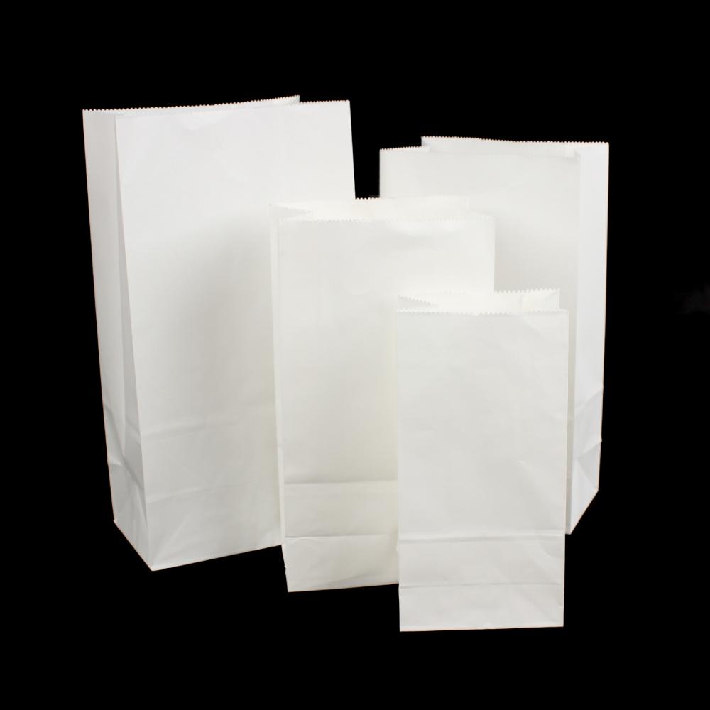 Kraft White Paper Bag Sweet Food Paper Bags, High Quality Kraft White ...