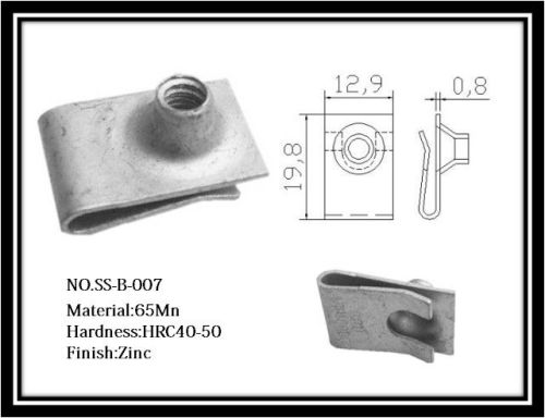 Ssb007 M4 Copper U Clip Nut, High Quality Ssb007 M4 Copper U Clip Nut ...