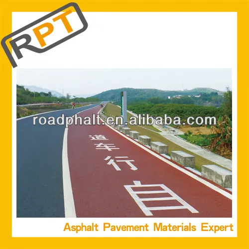 Colored Modified Asphalt Road, High Quality Colored Modified Asphalt ...