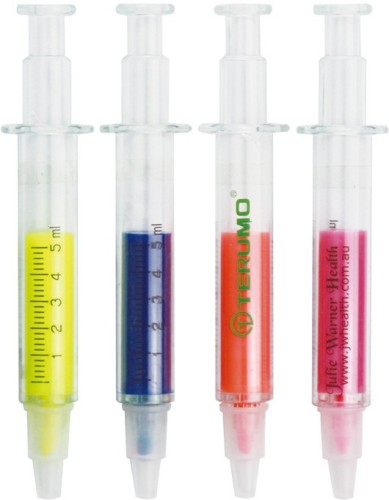 Syringe Highlighter Pen Promotional Syringe Pen Bp-3869, High Quality ...