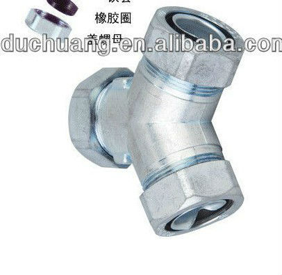 3 Way Y Type Conduit Connector Water Splitter, High Quality 3 Way Y ...