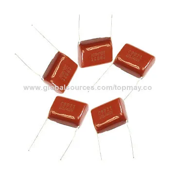 Metalized Polypropylene Film Capacitor With Epoxy Resin Coating And ...