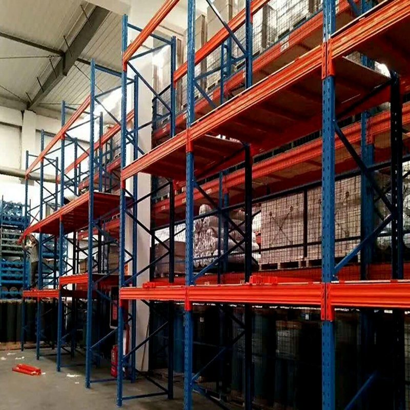 High Density Heavy Duty Warehouse Racking Multi-level Metal Mezzanine ...