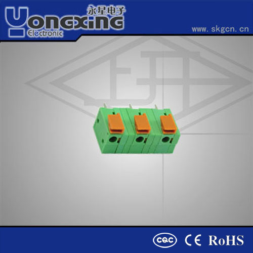 Pcb Spring Terminal Block/electronic Terminal Block Connector Terminal ...