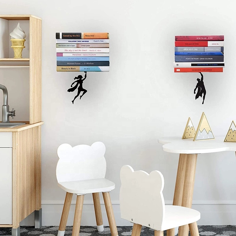 Creative Superman Student Book Shelf Desktop Book Block, High Quality ...