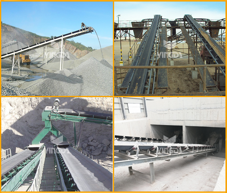 Large Throughput Belt Conveyor Mining Gravel Belt Conveyor Mining ...
